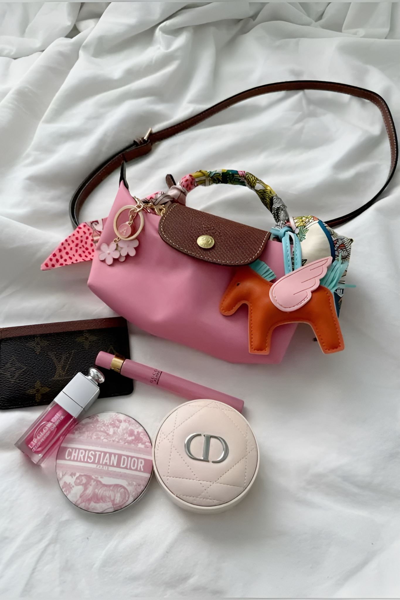 Longchamp Crossbody Bag with Strap (WITH BRAND LOGO) – Her Essentials